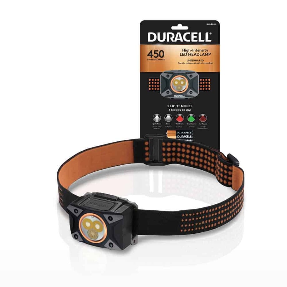450 Lumen Multi-Function LED Headlamp - Duracell Lights
